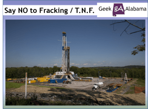 Say NO to Fracking In The Talladega National Forest - Geek Alabama