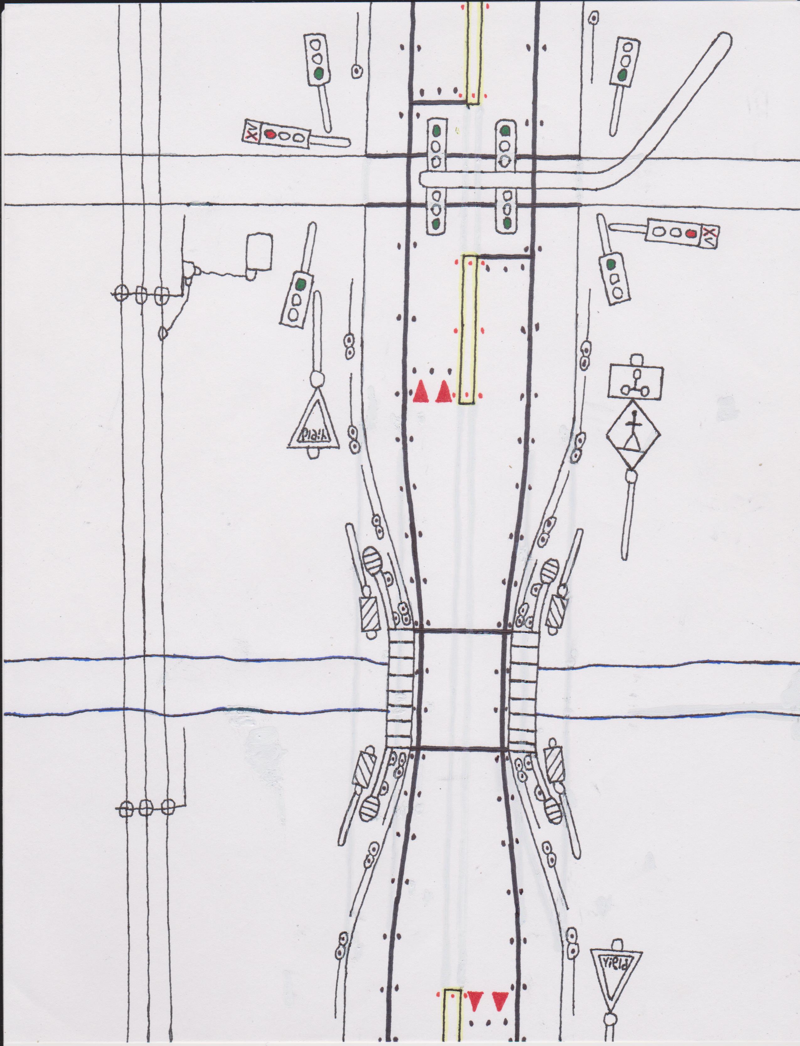Roadscapes Wednesday New Road Drawings Featuring One Lane Bridge