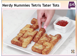 Watch Nerdy Nummies Make Tetris Tater Tots - Geek Alabama