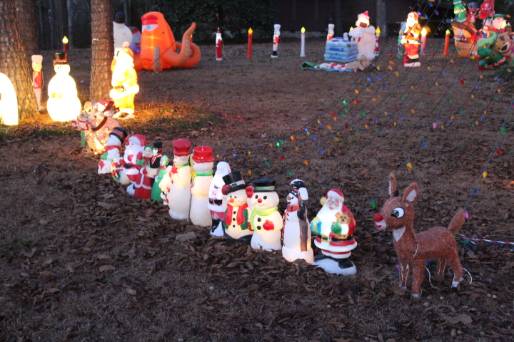Pictures And Video From The Gaddy’s Christmas Light Display In ...