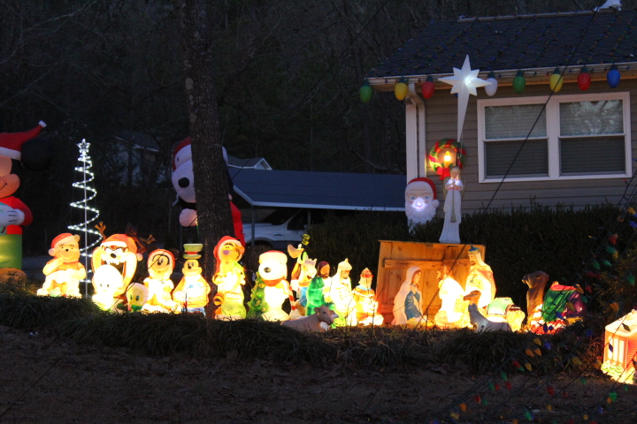 Pictures And Video From The Gaddy’s Christmas Light Display In ...