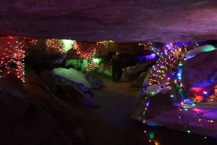See Pictures From Santa's Underground Workshop At Rickwood Caverns ...